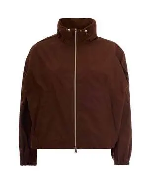 Herno Zip-up Jacket - Cuoio