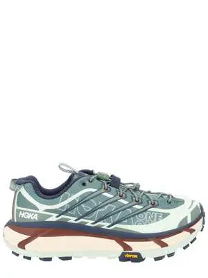 Hoka One One Mafate Three Wordmark Sneaker Fw25 - Green