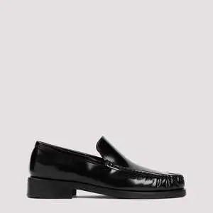 Acne Studios Leather Lace-up Loafers - Black