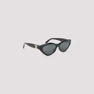 Celine CELINE Geometric Cat-Eye Sunglasses Black