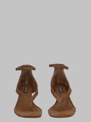 Senso Suede Open-toe Sandals - Buff