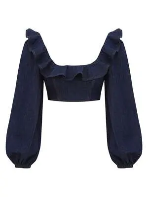 Zimmermann Square Neck Blouses
