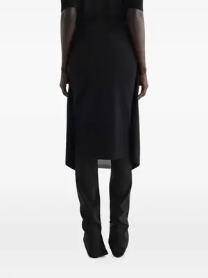 LEMAIRE Wool Blend Midi Skirt