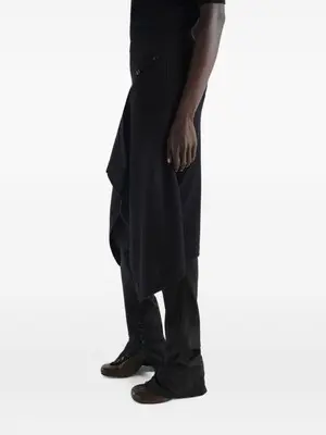 LEMAIRE Wool Blend Midi Skirt