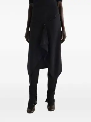 LEMAIRE Wool Blend Midi Skirt