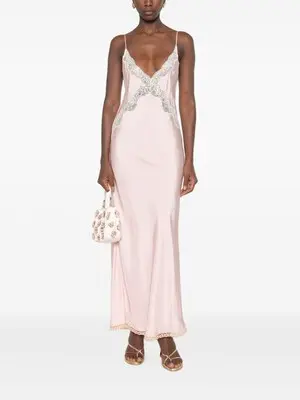 FORTE_FORTE Long Slip Dress