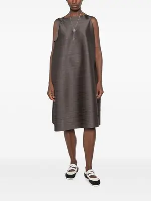 Issey Miyake Pleated Midi Dress