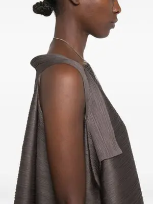 Issey Miyake Pleated Midi Dress