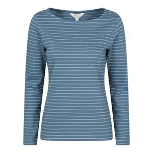 Mountain Warehouse St Ives Crew Neck Striped Top - Blue
