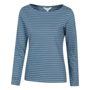 Mountain Warehouse St Ives Crew Neck Striped Top - Blue
