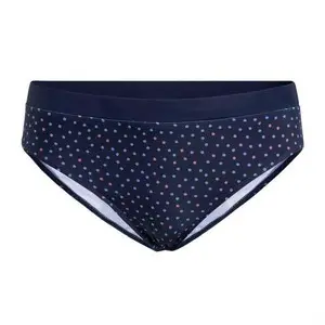 TRESPASS Polka Dot Swim Briefs - Navy