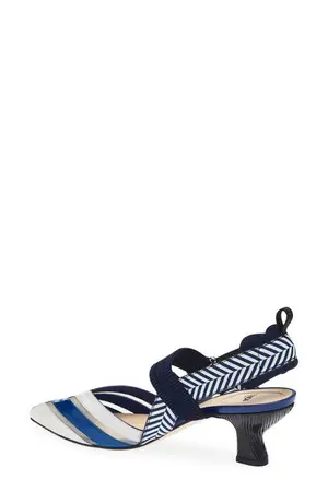 Fendi Colibri Slingback Pumps