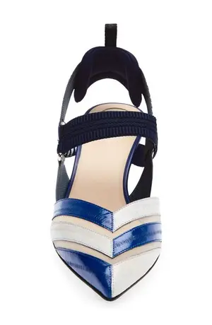 Fendi Colibri Slingback Pumps