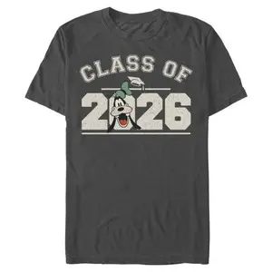MICKEY & FRIENDS Goofy Class Of 2026 Short Sleeve Graphic T-shirt