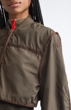 DIESEL® G-gotham Nylon Bomber Jacket