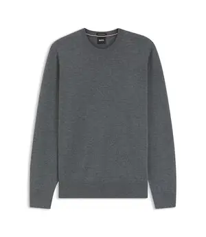 BOSS Merino Wool Sweater - Grey