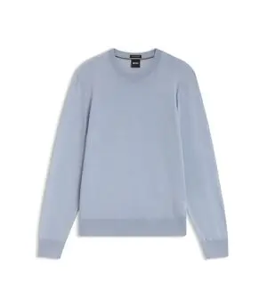 BOSS Merino Wool Sweater - Light Blue