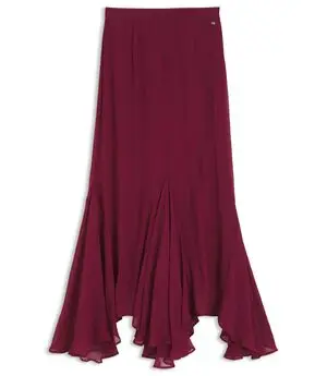 BOSS Midi Skirt With Asymmetric Hemline