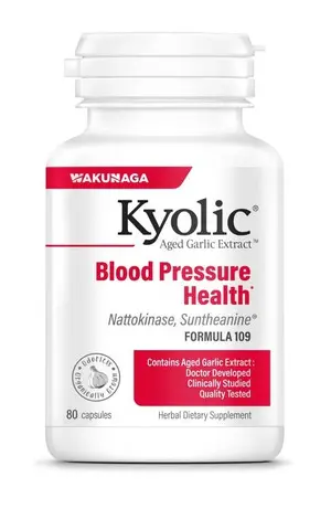 KYOLIC Aged Garlic Extract Supplement For Blood Pressure And Cardiovascular Health Support - None