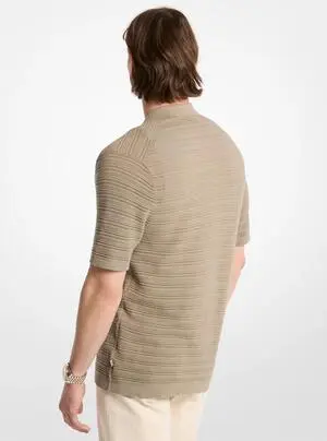 Michael Kors Open-stitch Cotton Shirt In Size By