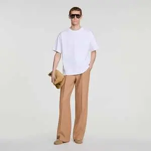 Sandro Oversized T-shirt - White