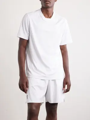 On Court Recycled Dry-tec™ And Mesh T-shirt - White