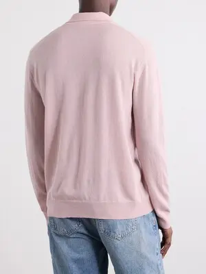 SLOWEAR Zanone Cashmere-blend Polo Sweater