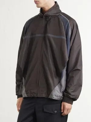 MAISON MARGIELA Mesh-trimmed Shell Jacket