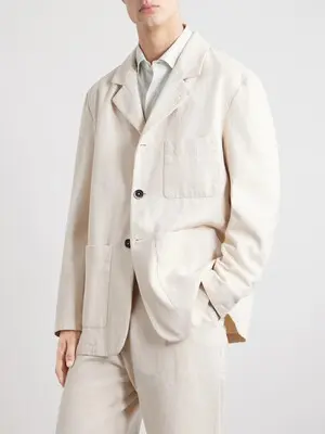 Barena Venezia Cotton Drill Jacket - Neutrals