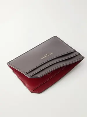 Saint Laurent Leather Cardoholder