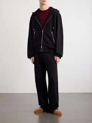 Dries Van Noten Cotton-jersey Zip-up Hoodie