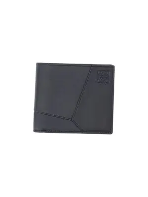 Loewe Bi-fold Wallet "puzzle - Black