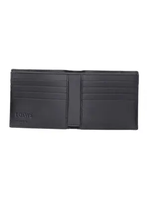 Loewe Bi-fold Wallet "puzzle - Black