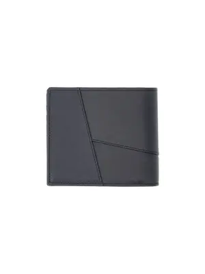 Loewe Bi-fold Wallet "puzzle - Black