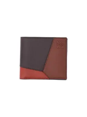 Loewe Bi-fold Wallet "puzzle - Brown