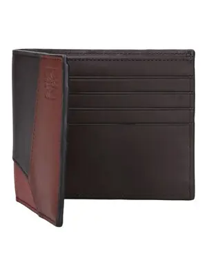 Loewe Bi-fold Wallet "puzzle - Brown