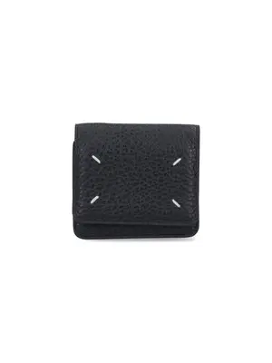 MAISON MARGIELA Crossbody Wallet "four Stitches - Black