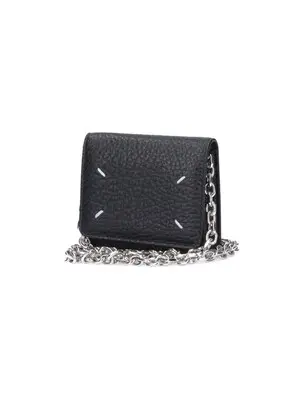 MAISON MARGIELA Crossbody Wallet "four Stitches