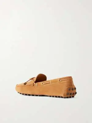 TOD'S Gommino Suede Loafers