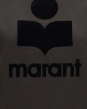 MARANT ETOILE Cotton Crewneck Sweatshirt With Monogram