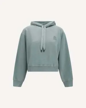 MARANT ETOILE Marant Étoile Salmy Logo Hoodie - Grey