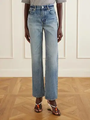 Alaïa High-waist Straight-leg Jeans