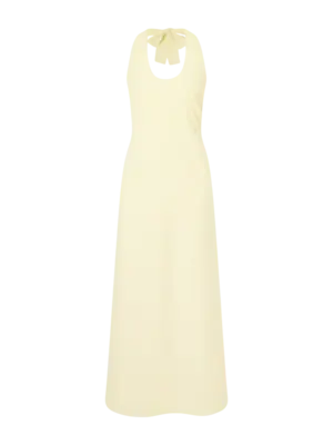 SIR. Rochelle Knotted Cotton Maxi Dress - Yellow