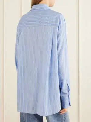 THE FRANKIE SHOP Peri Oversized Shell Shirt