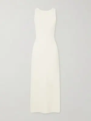 SIR. Saba Embellished Crepe Midi Dress - Neutrals