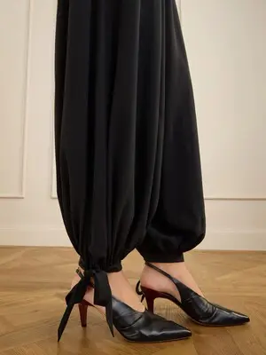 Chloé Silk Crepe De Chine Balloon Pants