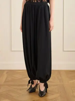 Chloé Silk Crepe De Chine Balloon Pants