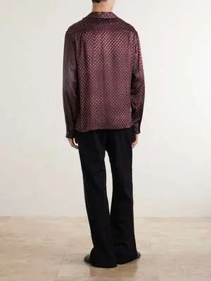 MAISON MARGIELA Paisley-print Satin Shirt