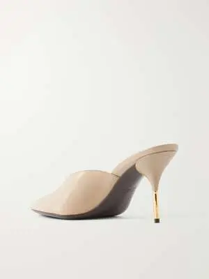 Versace Nyx 80 Leather Mules