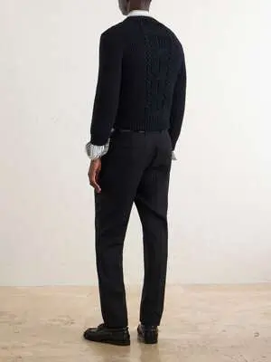 Saint Laurent Knitted Wool Sweater